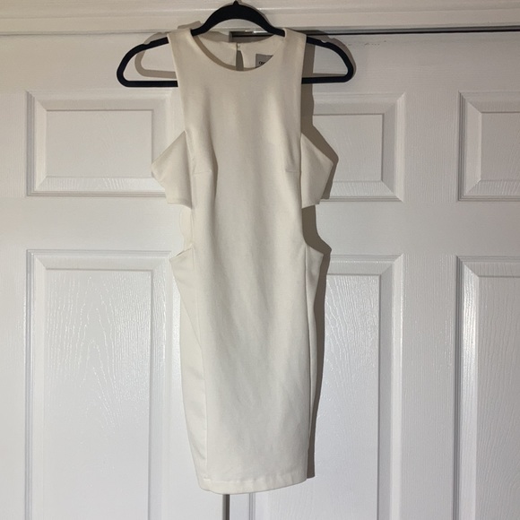 ASOS | Dresses | Off White Cut Out Dress | Poshmark